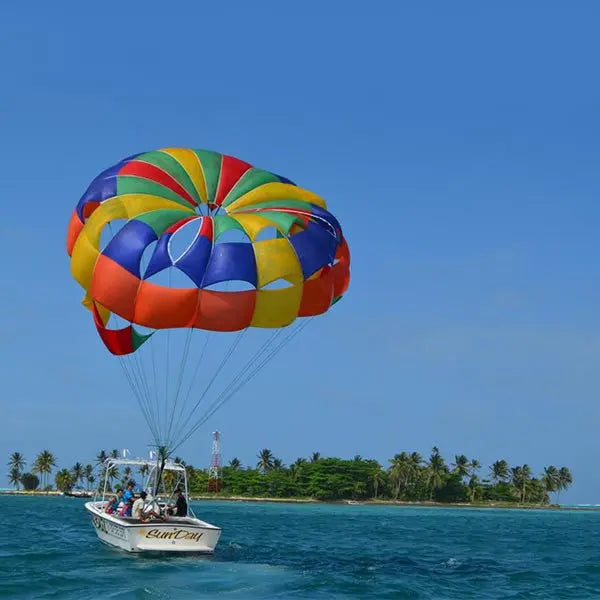 Parasail Experience Above San Andres - Juan Ballena | Travel ...